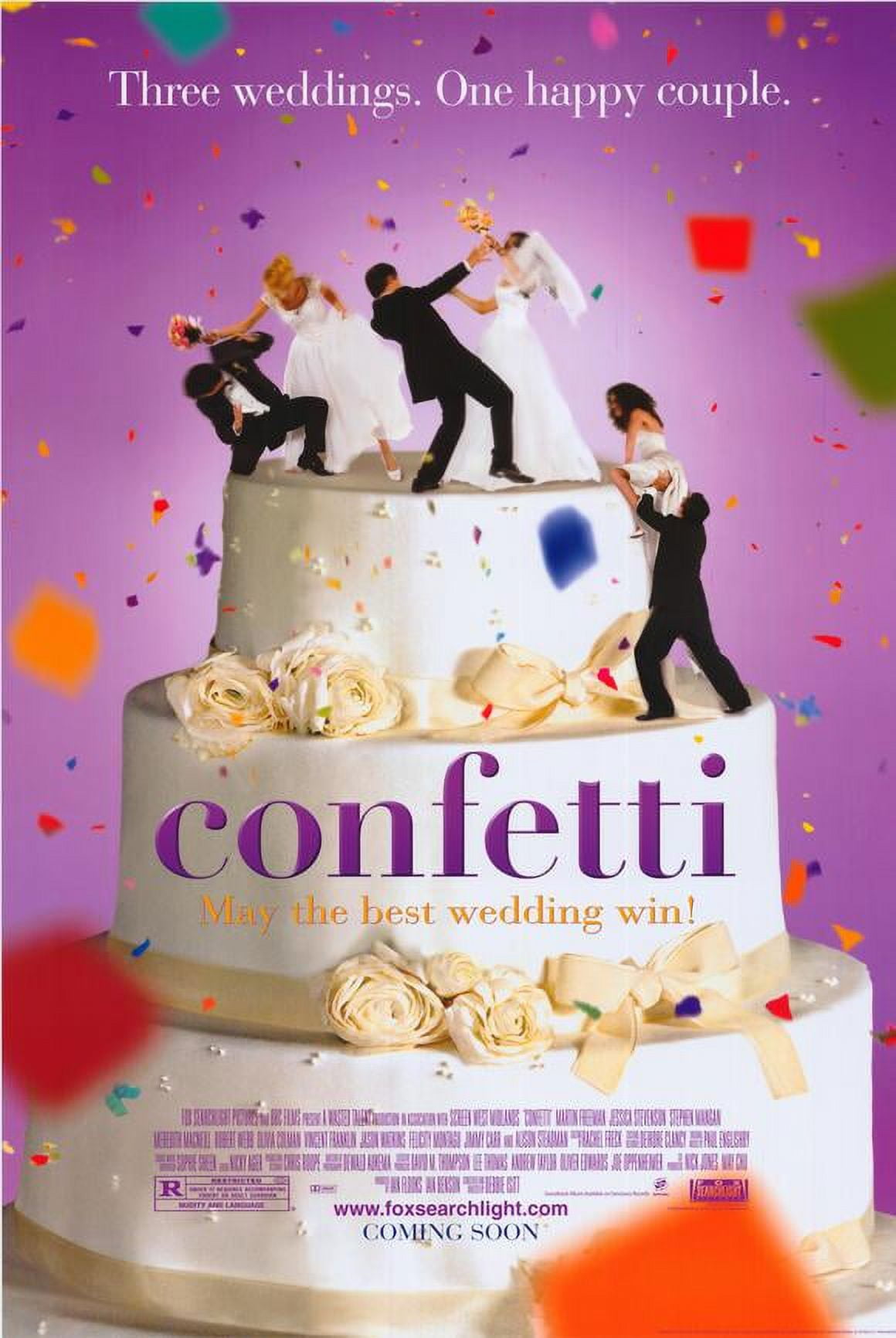 Confetti - movie POSTER (Style B) (11" x 17") (2006) - Walmart.com