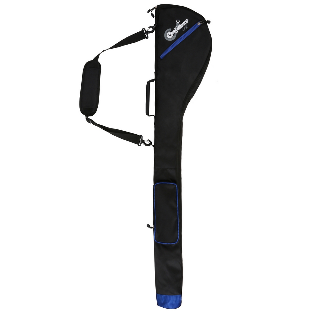 Confidence Golf Club Carry Case Sunday Bag - Holds 5-6 Clubs, Blue ...