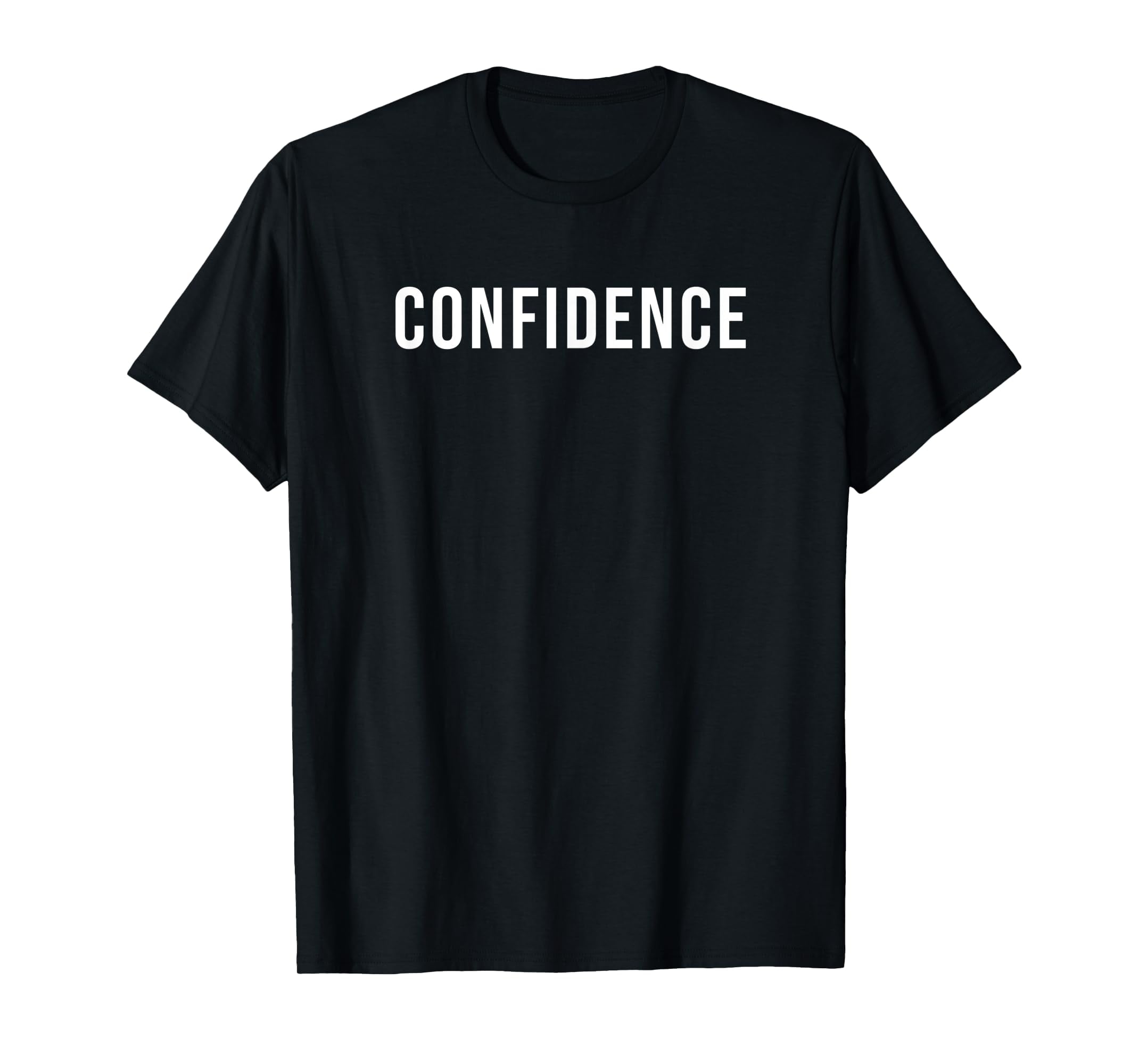 Confidence Motivational Entrepreneur Modern Quote Slogan T-Shirt ...