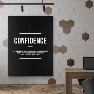 confidence wall