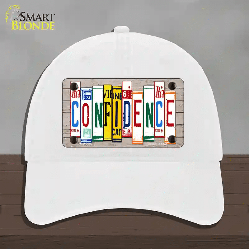 Confidence Wood License Plate Art Novelty License Plate Hat ...