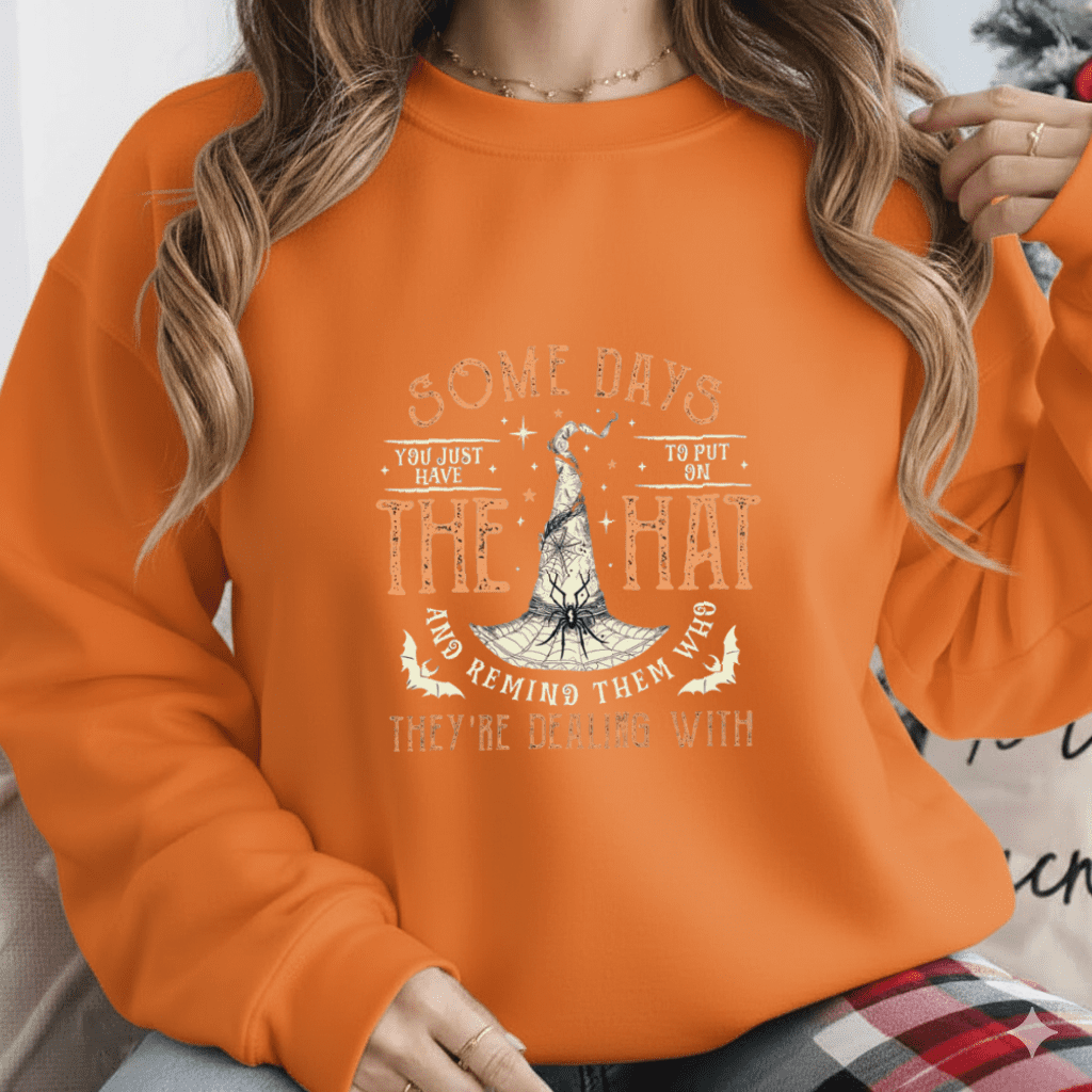 Confident Attitude Put On The Hat Funny Boss Quote Art Unisex ...