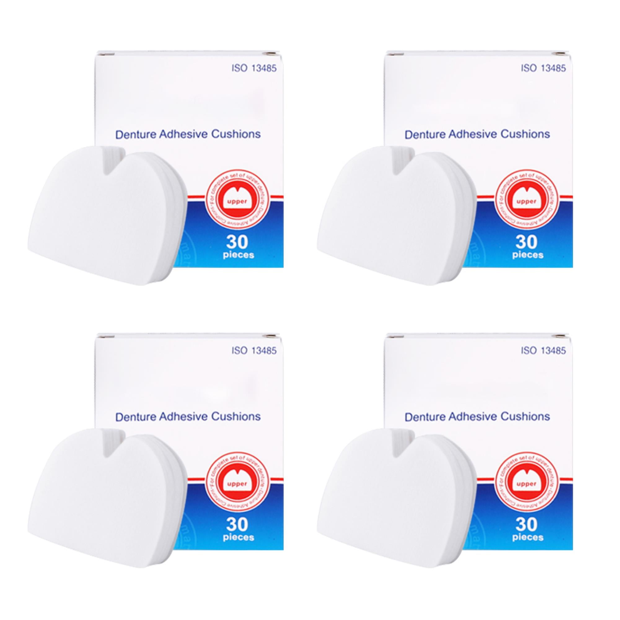 Confident Smile: Long-lasting, Zinc-Free Pads for Secure Hold ...