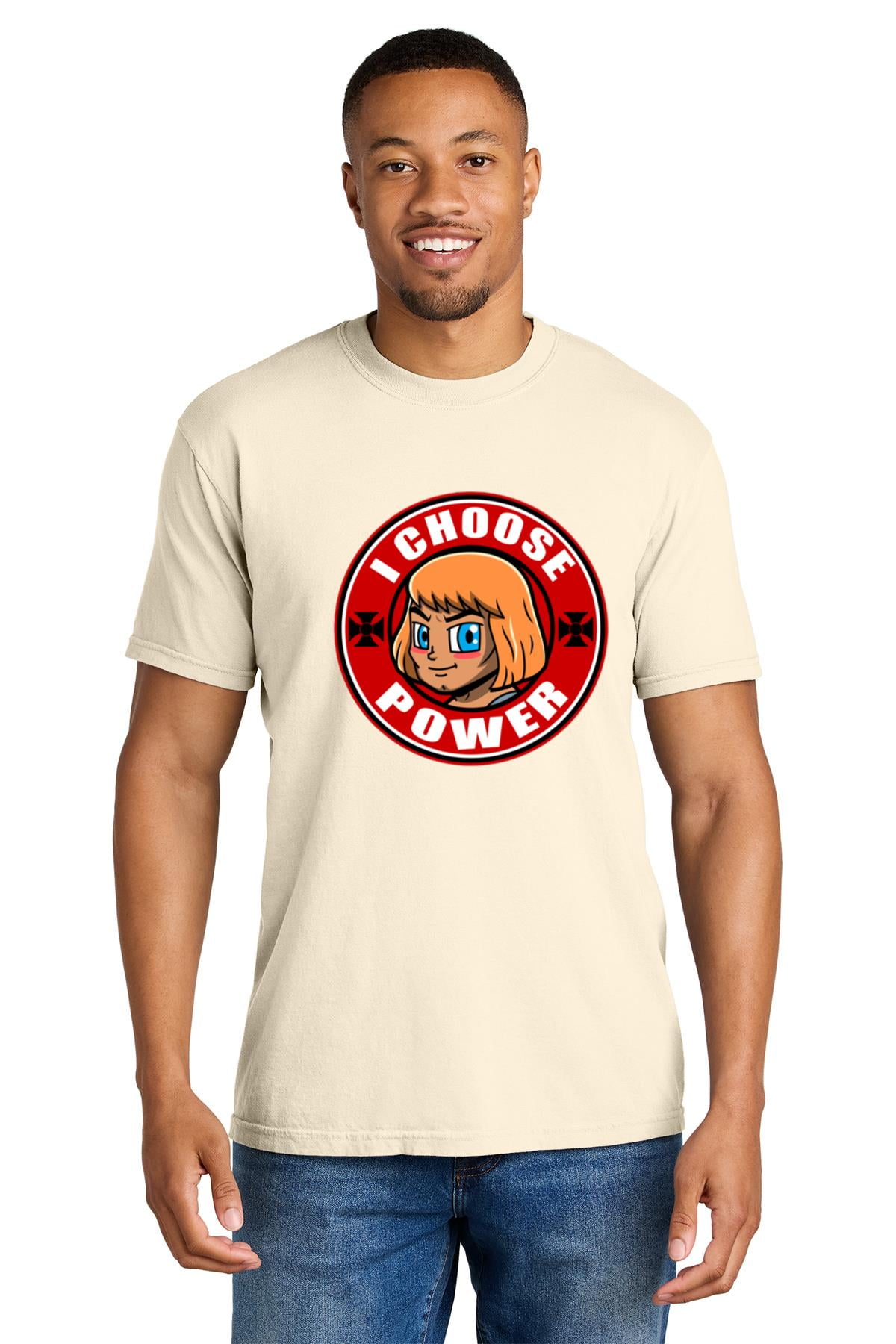 Confident Vibe Comfort Color T-Shirt with Power Drive and Bold Message ...