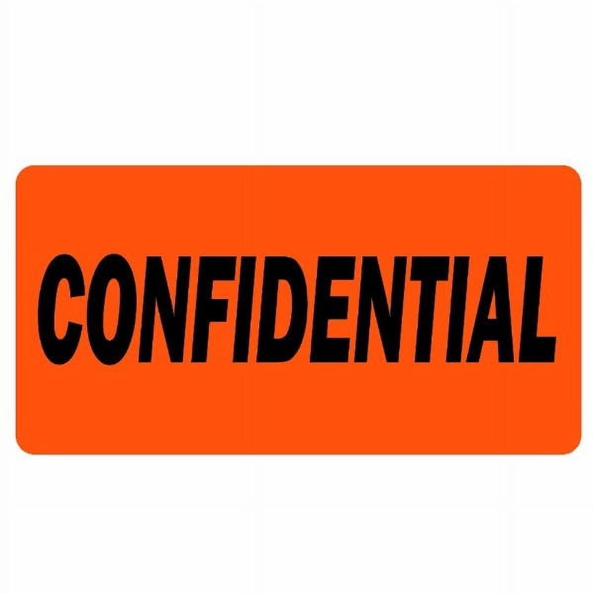 Confidential Labels - Walmart Business Supplies