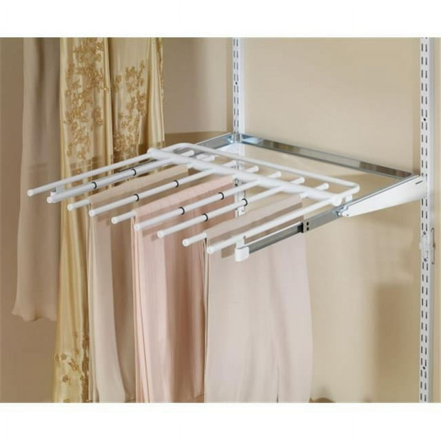 Configurations Closet Sliding Pants Rack Titanium - Walmart.com