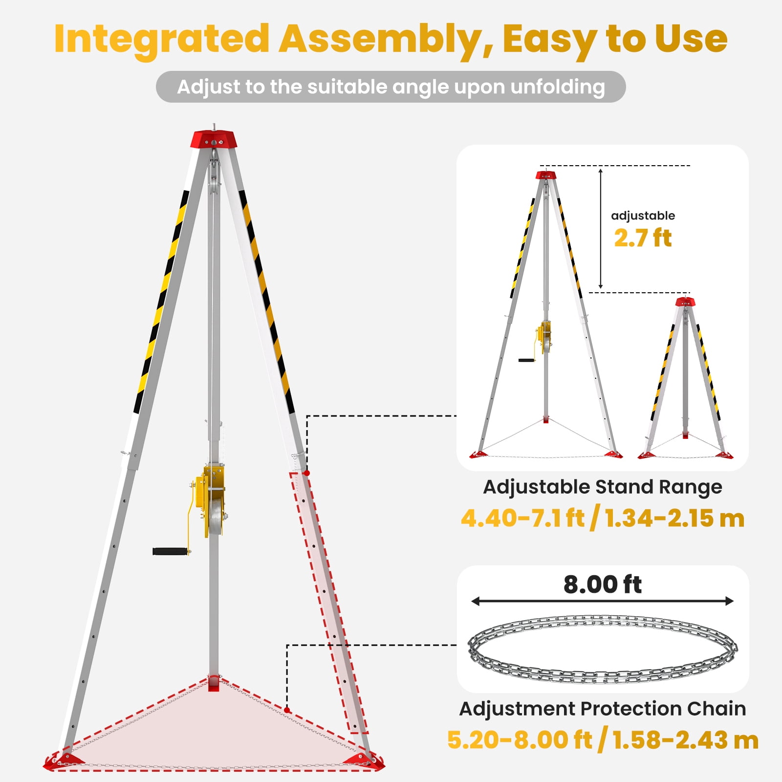 Confined Space Tripod, Confined Space Rescue Tripod, Confined Space ...