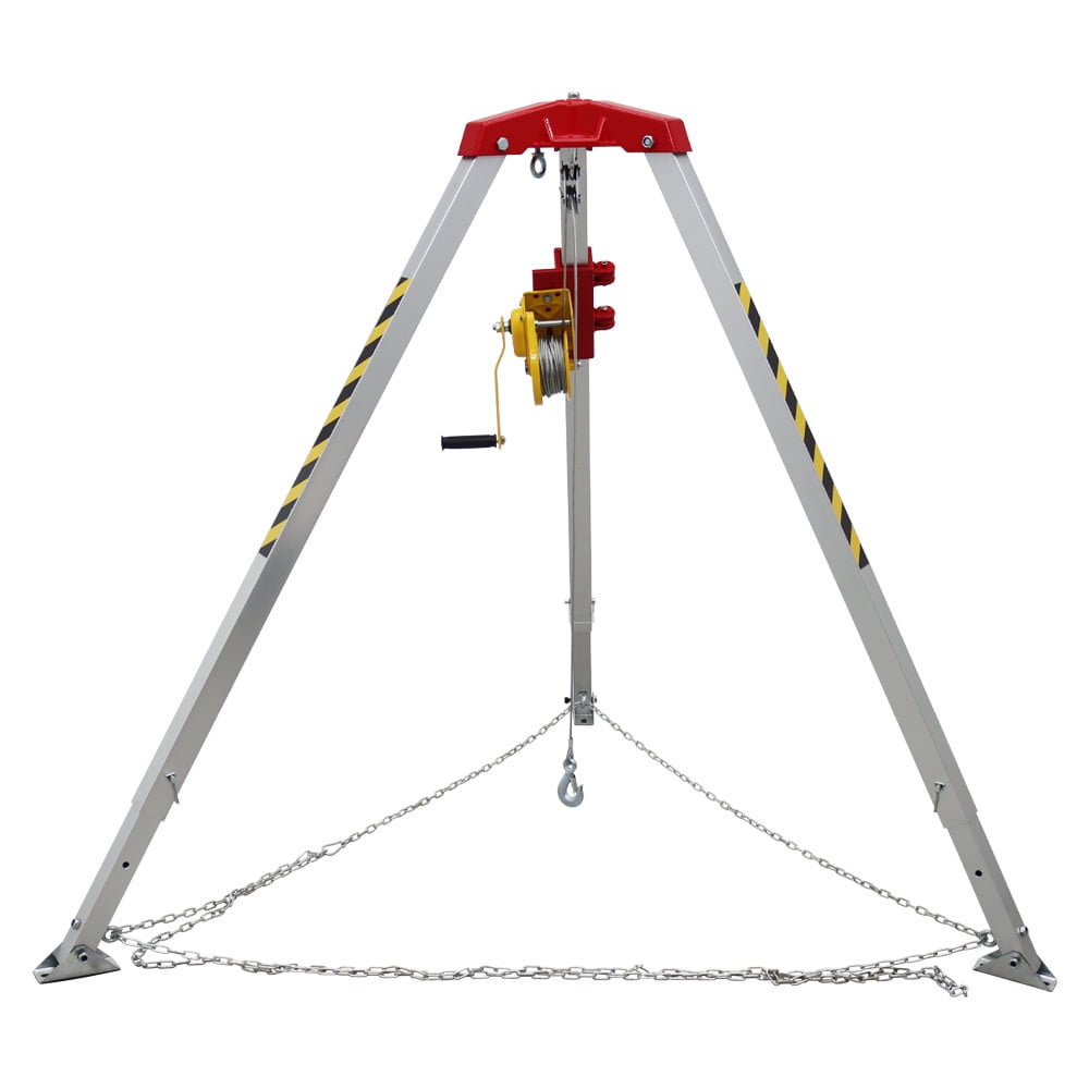Confined Space Tripod Kit Emergency Rescue Aluminum Alloy Tripod ...