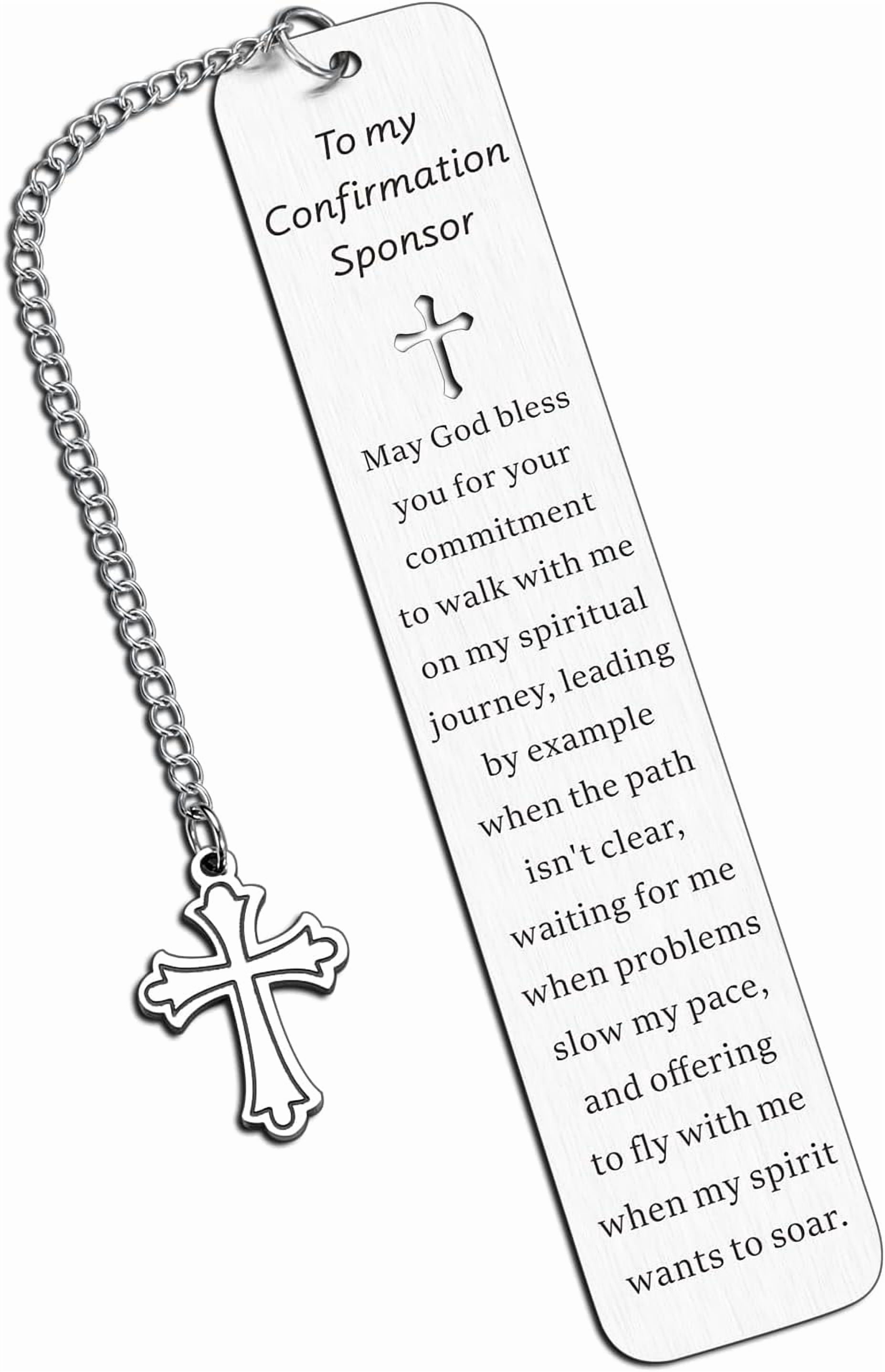 Confirmation Gifts for Teen Confirmation Sponsor Gifts for Women Men ...
