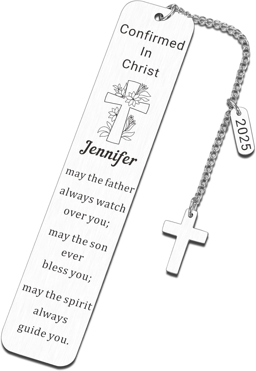 Confirmation Gifts for Teen Girls Boys Personalized Bookmarks 2025 ...