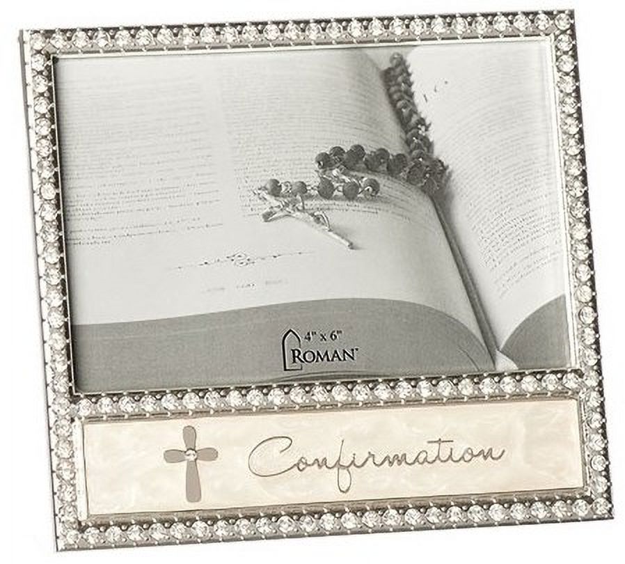 Confirmation Petal Cross Jewel Tone Accent Border - Walmart.com