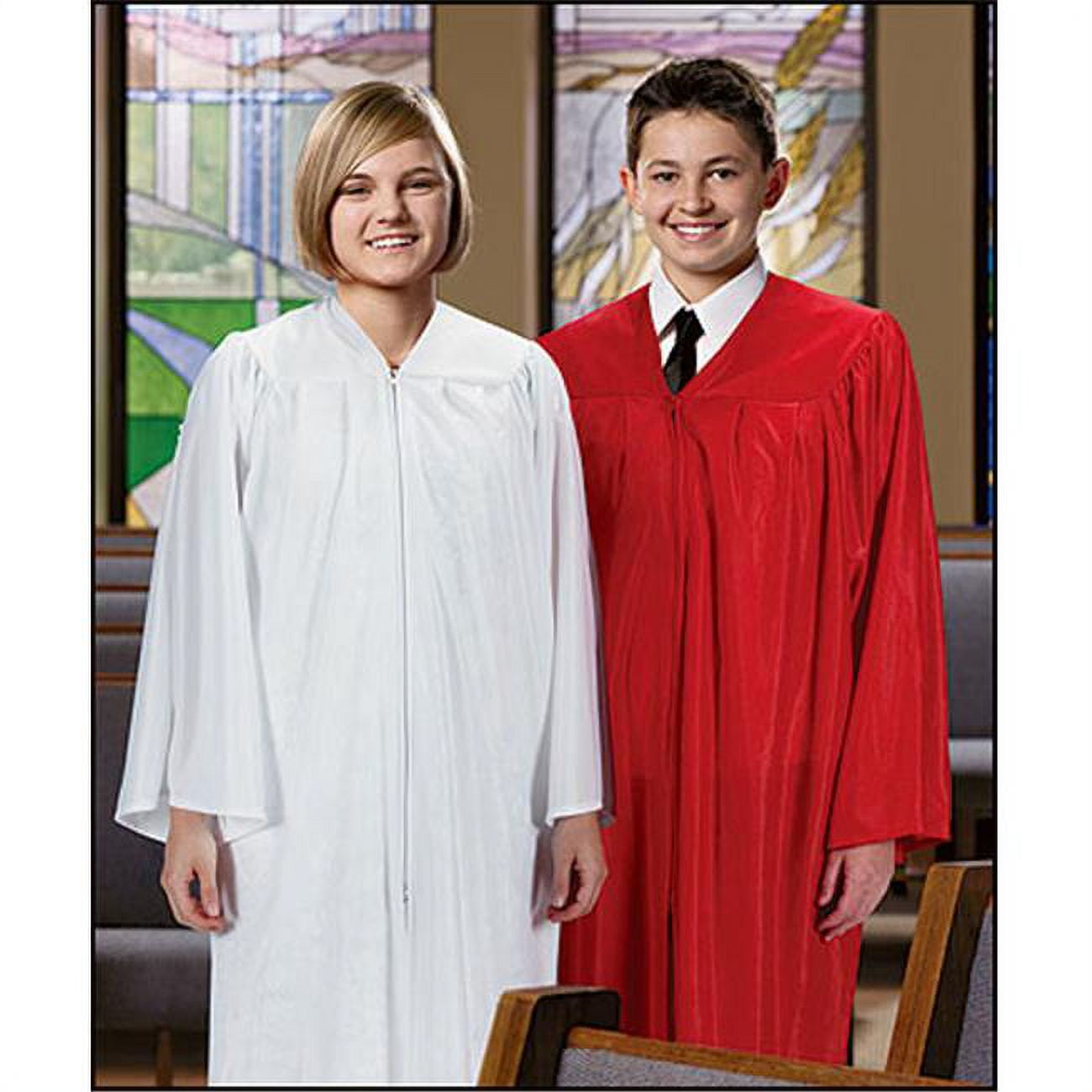 Confirmation Robe, White - Small - Walmart.com