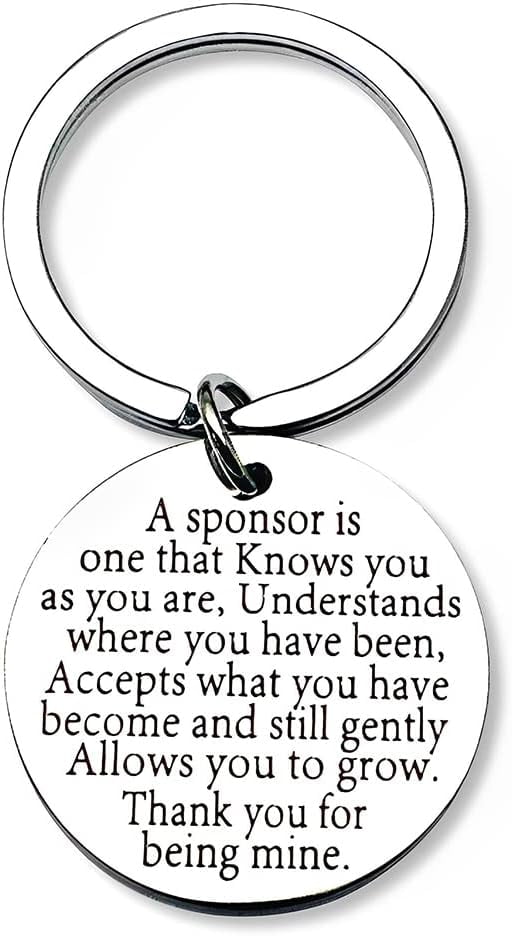 Confirmation Sponsor Appreciation Gifts Keychain for Women Men Thank ...