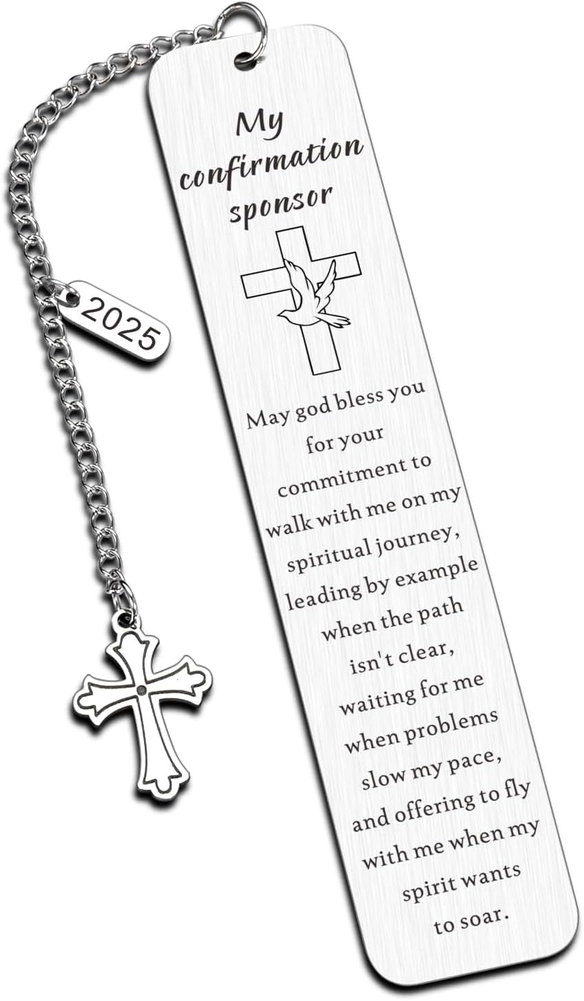 Confirmation Sponsor Gifts for Women Men 2025 Catholic Fathers Day ...