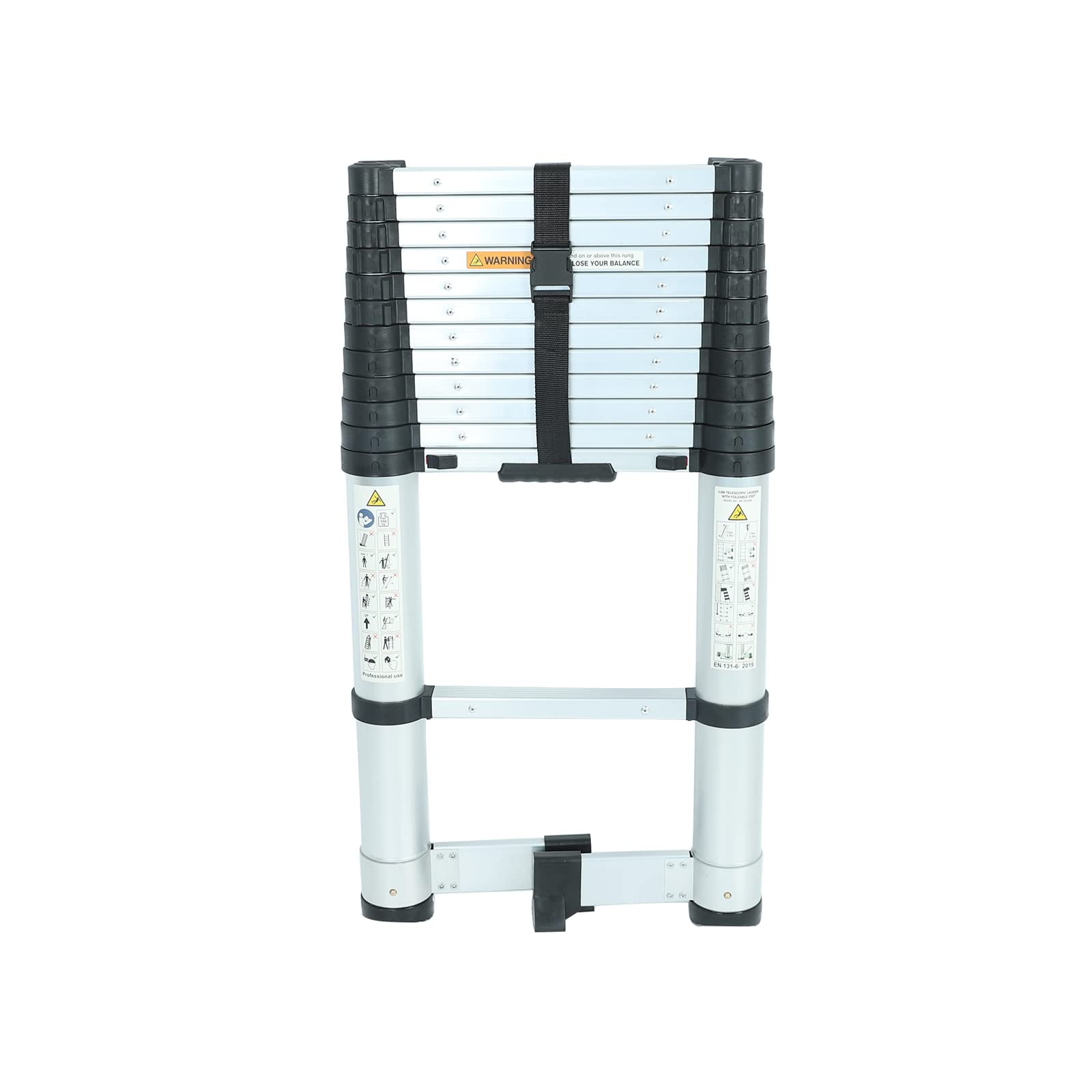 Confote 12.5 FT One Button Retraction Aluminum Telescopic Extension ...