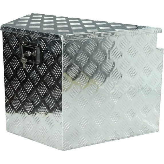 Confote 29 Inch Silver Aluminum Diamond Plate Truck Trailer Tool Box ...