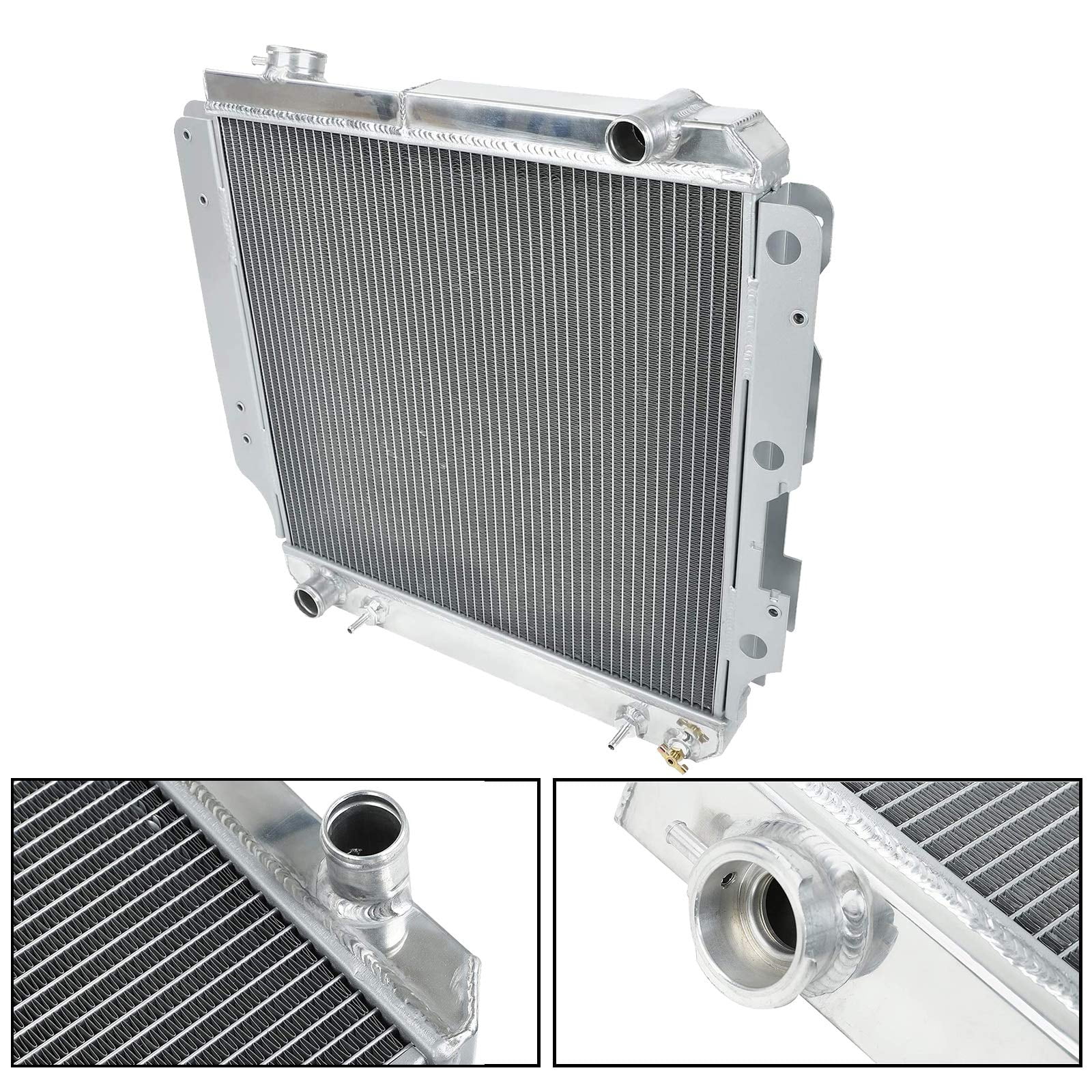 Confote 3 Row Full Aluminum Racing Cooling Radiator Compatible with ...