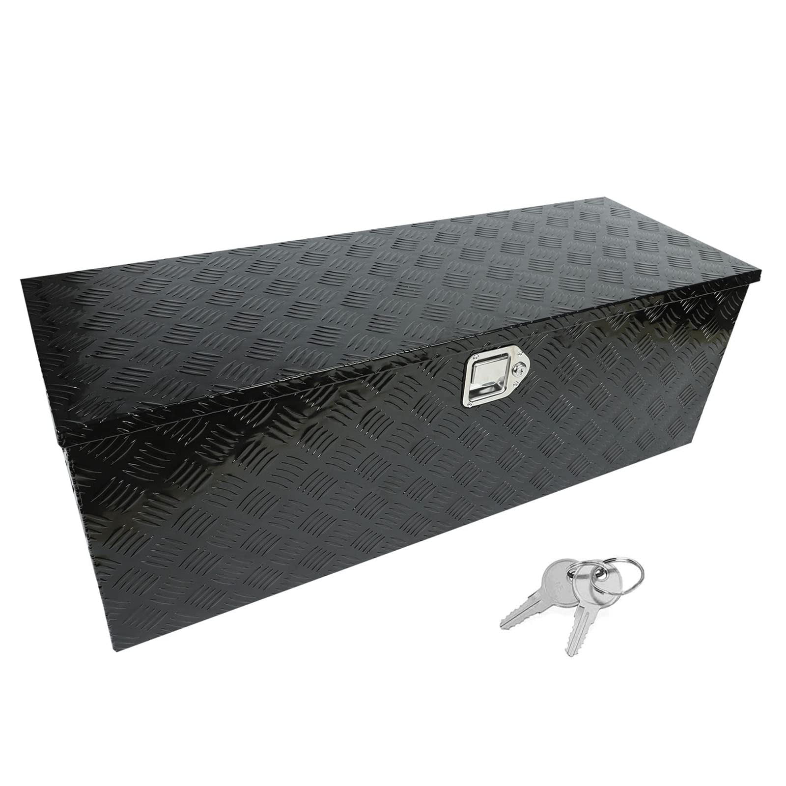 Confote 44 Inch Lockable Aluminum Tool Box, Waterproof Storage ...