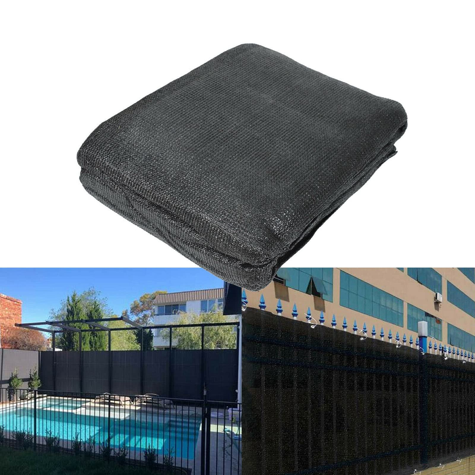 Confote 5'x 50' Heavy Duty Privacy Screen, Garden Windscreen, 88% UV ...