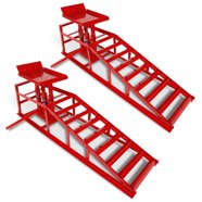 2PCS Auto Car Truck Service Ramps Lifts, Garage Car Lift Hydraulic ...
