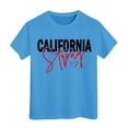 Confree Little Girls Tshirts Letter Printing Short Sleeved Round Neck ...