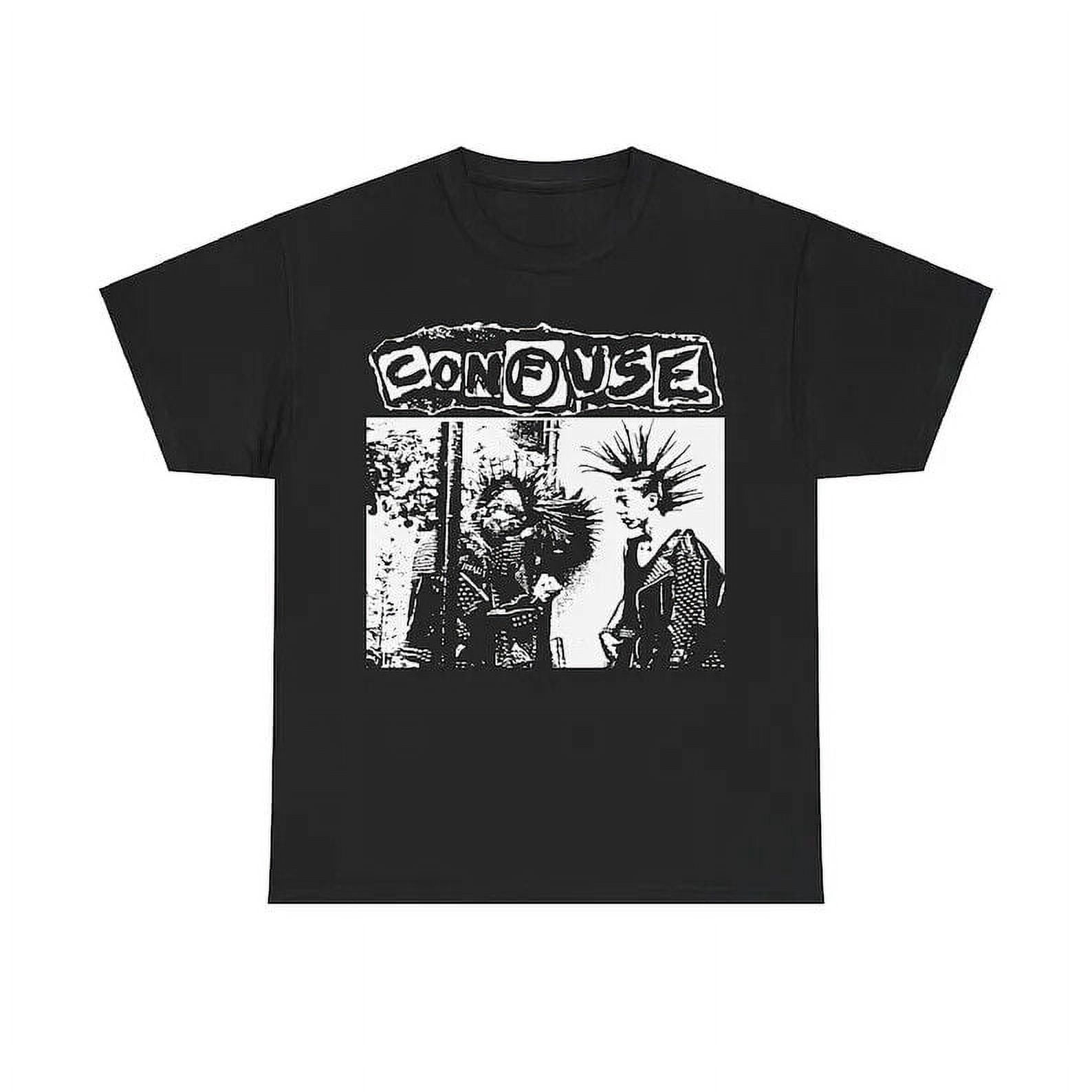Confuse Hardcore Punk Band T Shirt Crust Vintage Framtid The Swankys ...
