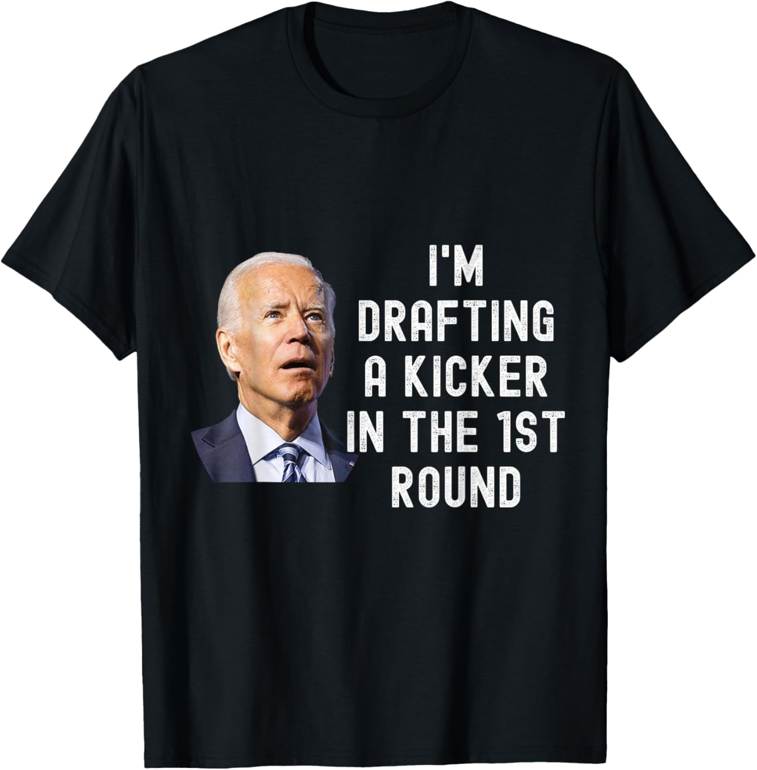 Confused Drafting Kicker Funny Fantasy Football Draft Party T-Shirt ...