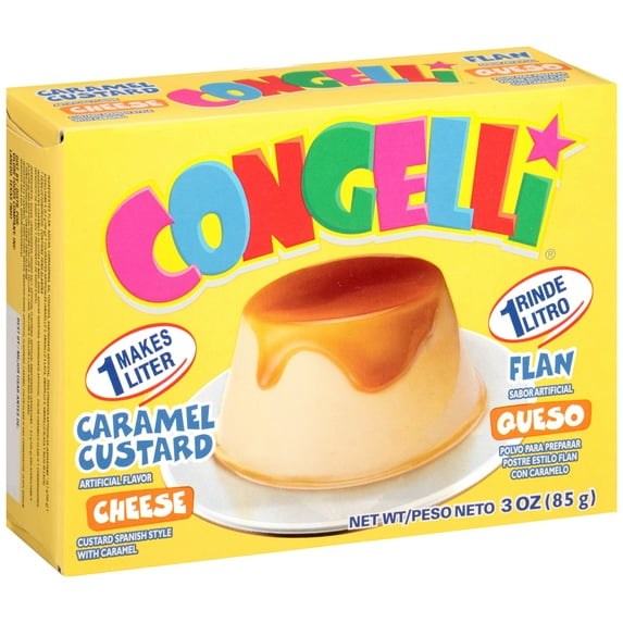 Congelli Cheese Caramel Custard, 3 oz - Walmart.com