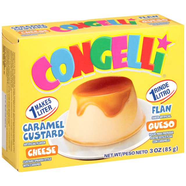 Congelli Cheese Caramel Custard, 3 oz - Walmart.com