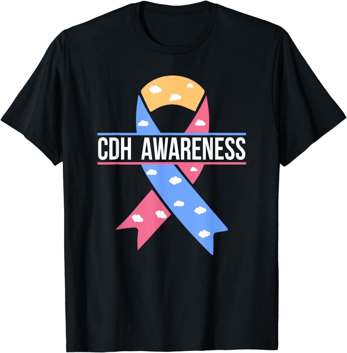Congenital Diaphragmatic Hernia CDH Awareness Month ribbon T-Shirt - Walmart.com