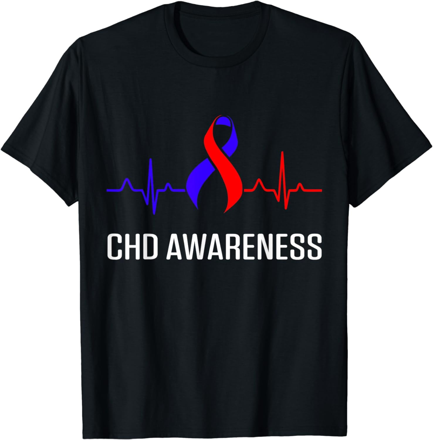 Congenital Heart Disease Defect Survivor Beat CHD Warrior T-Shirt ...
