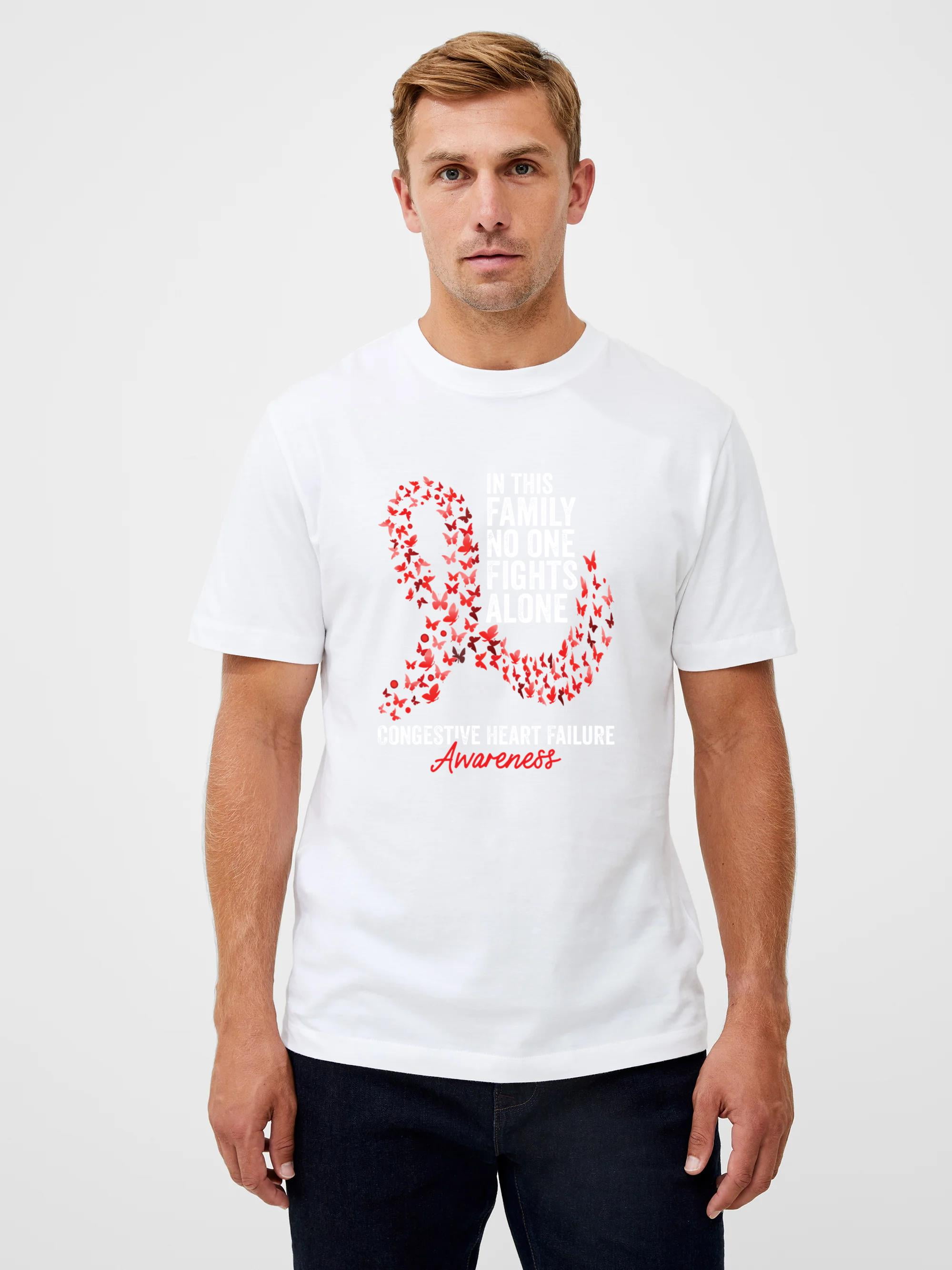 Congestive Heart Failure Awareness Month Red Ribbon Support CHF Warrior ...