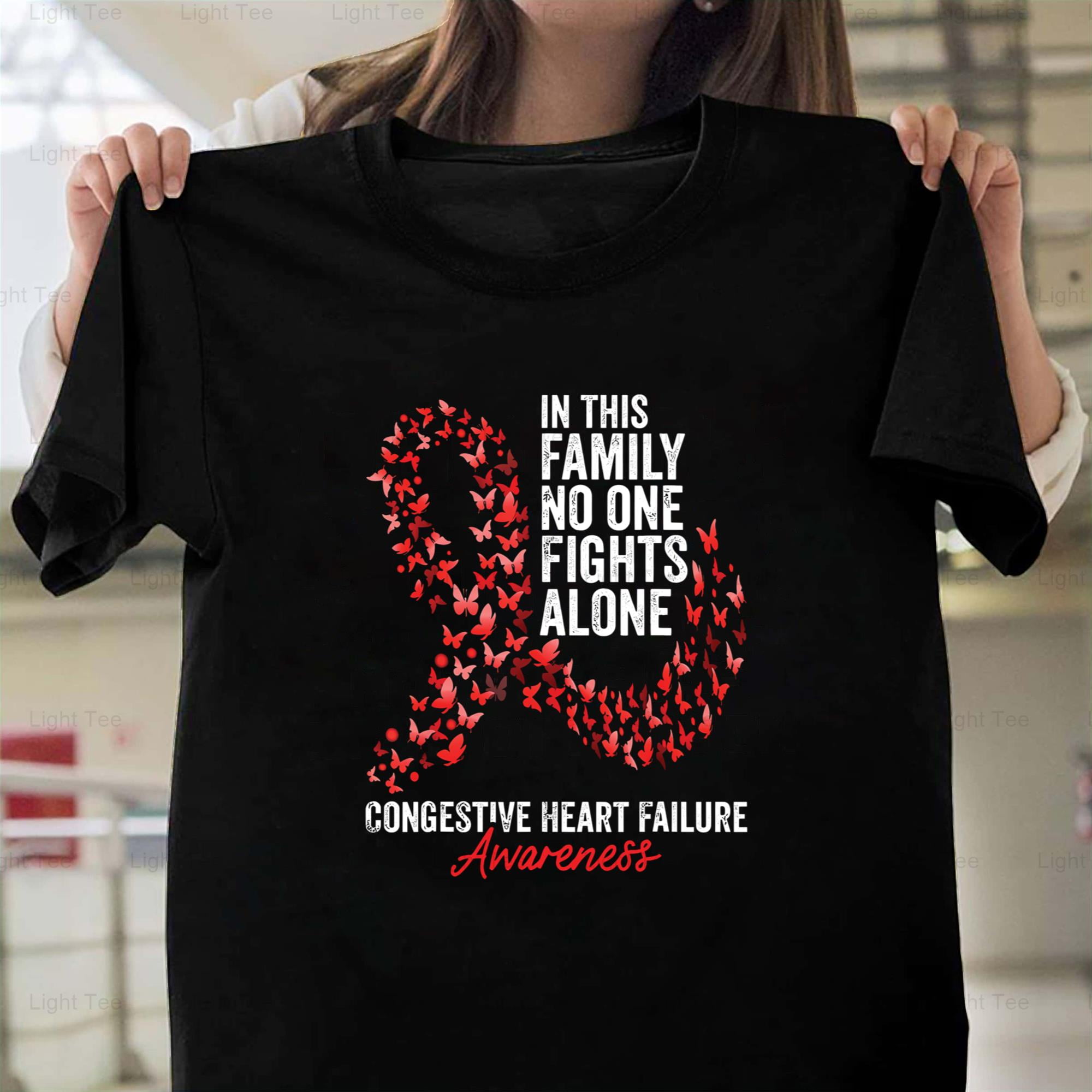 Congestive Heart Failure Awareness Month The Red Ribbon Shirt V50149 ...