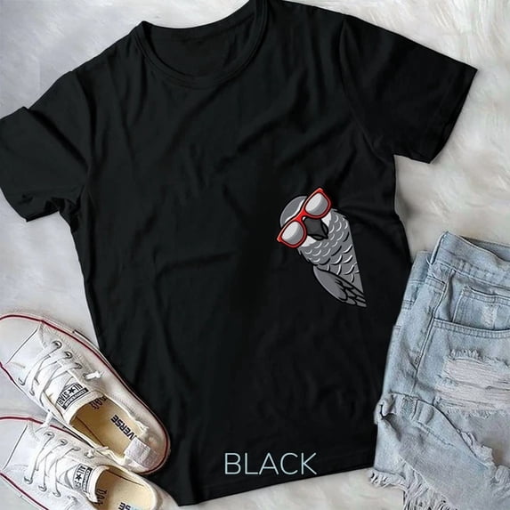 Congo African Grey Parrot T-Shirt Unisex T-Shirt - Walmart.com