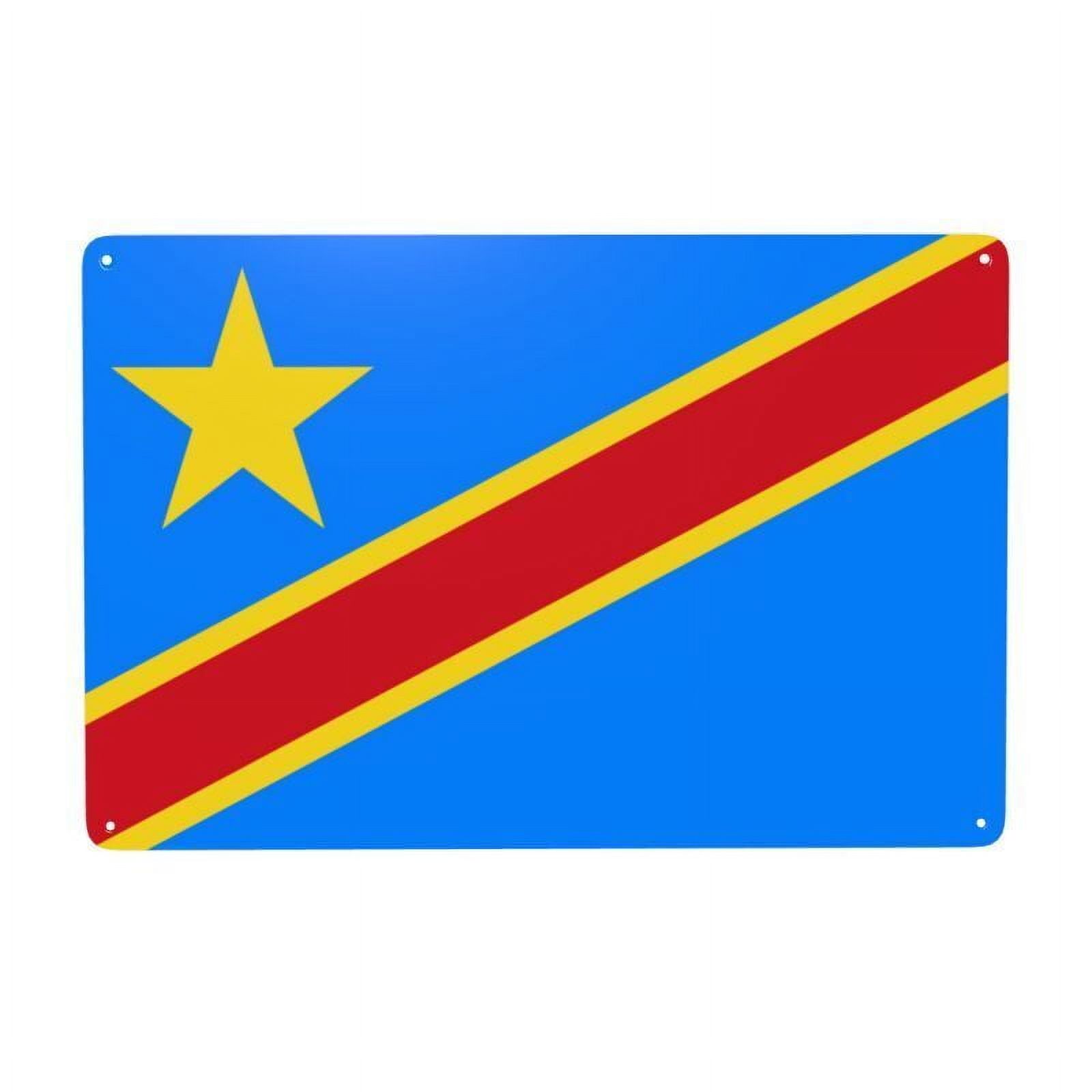 Congo, Democratic Republic of the Tin Signs Funny Metal Art For Home ...