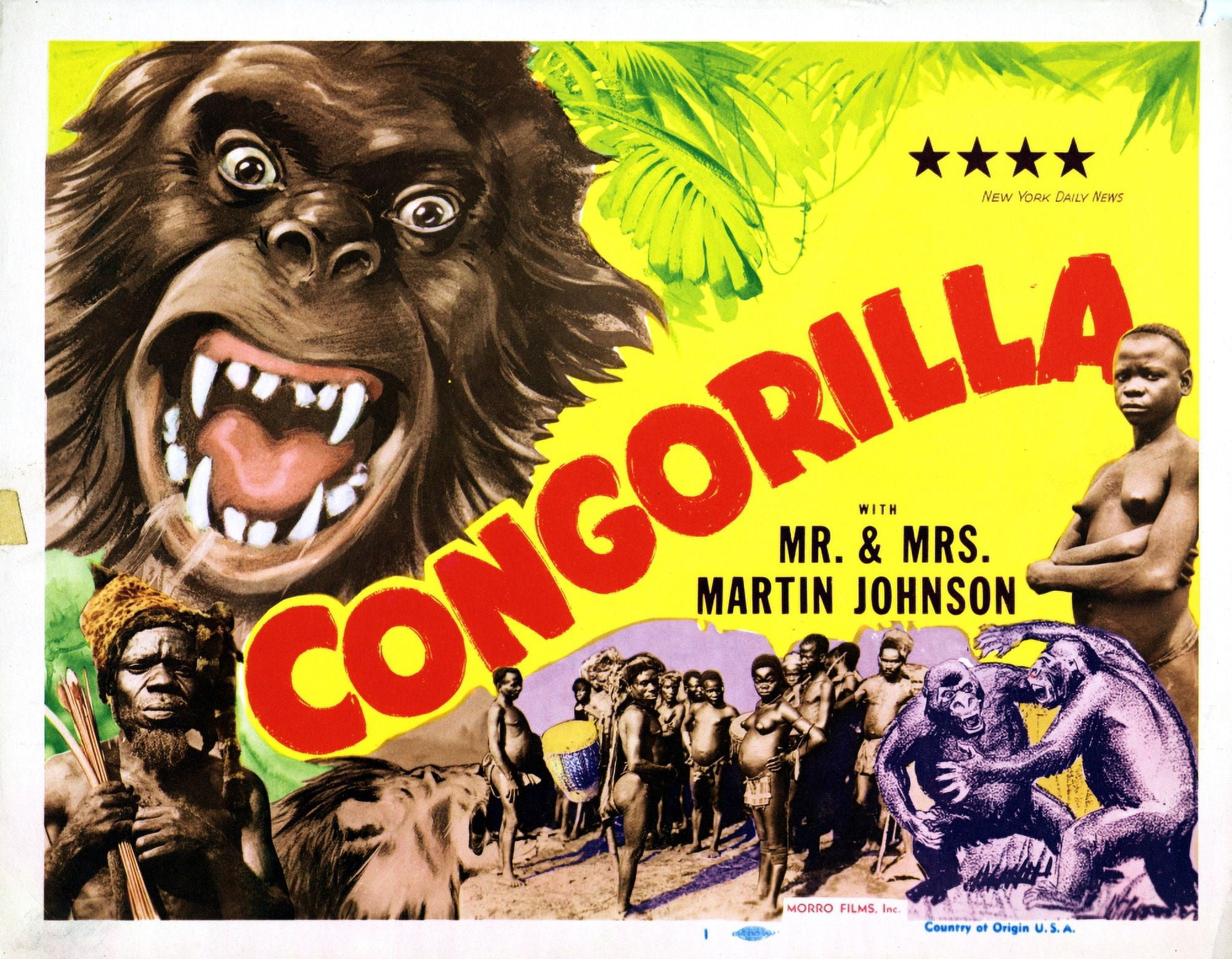Congorilla Movie Poster Masterprint (28 x 22) - Walmart.com