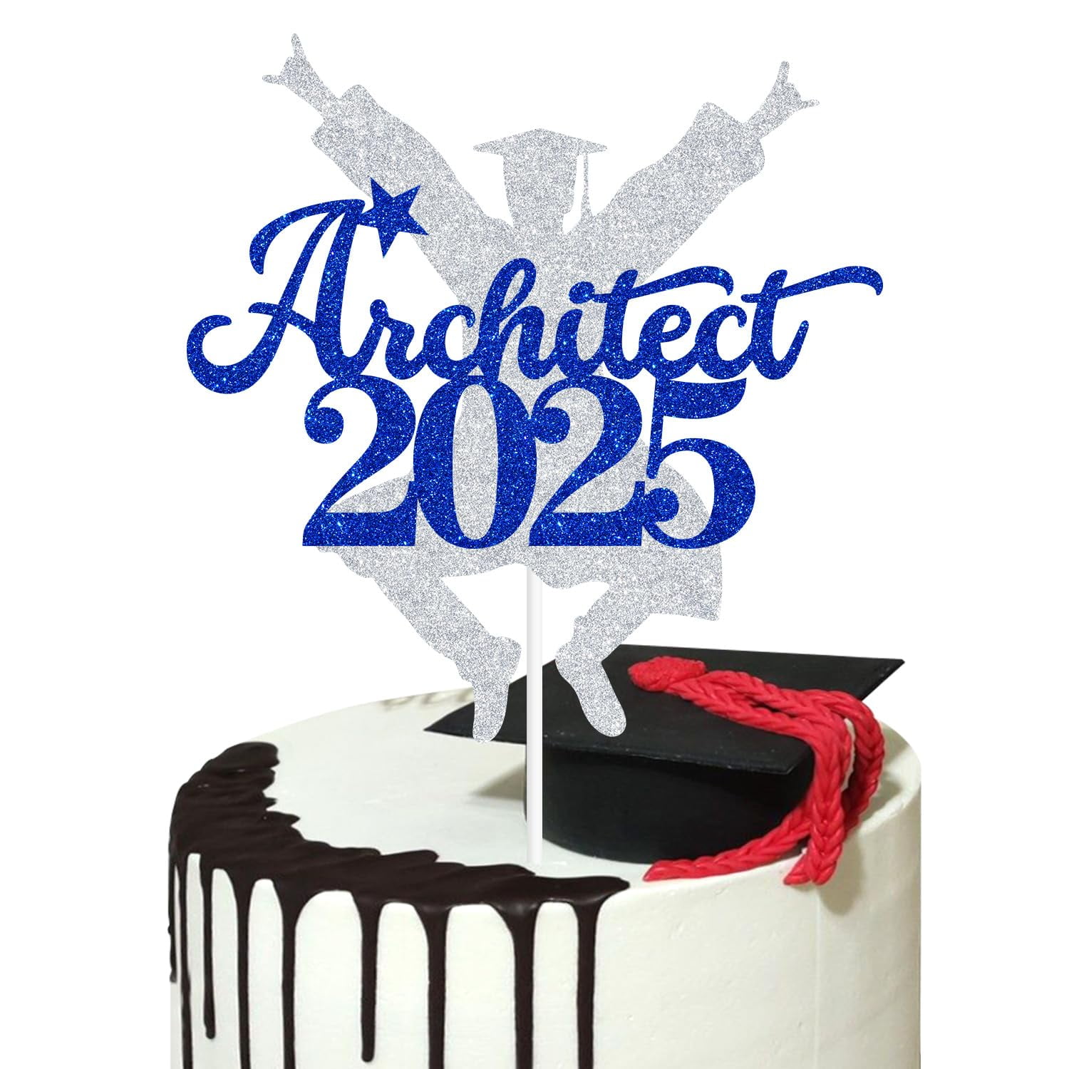Congrats Architect Cake Topper, Architect Grad, Congratulations, 2025 ...