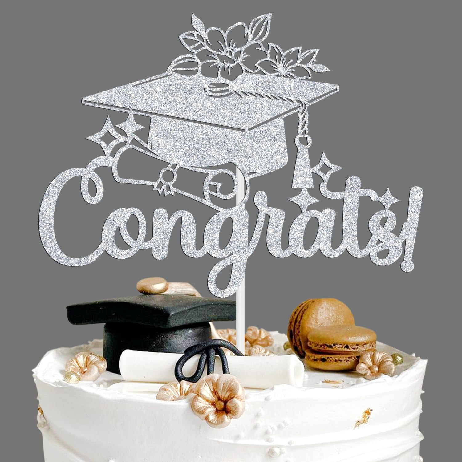 Congrats Cake Topper, Congrats Grad/So Proud of H2FSDYou - Class of ...