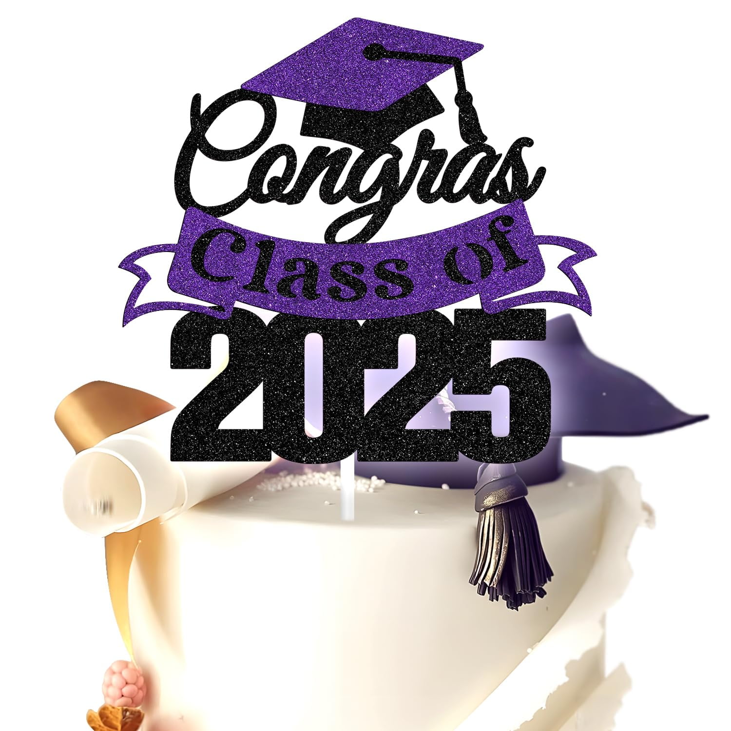 Congrats Class of 2025 Cake Topper, Congratulations H2FSDGraduate ...