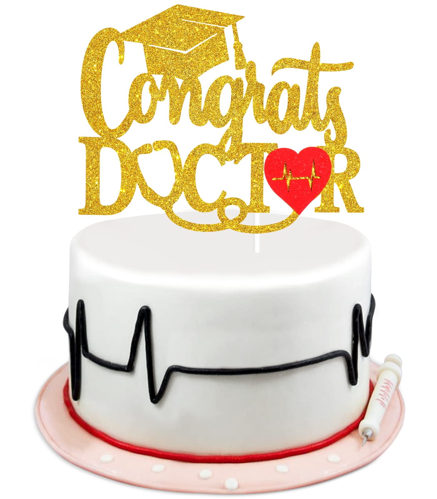 Congrats Doctor 2024 SCH4 Graduation Cake Topper - Congrats DO MD RX ...