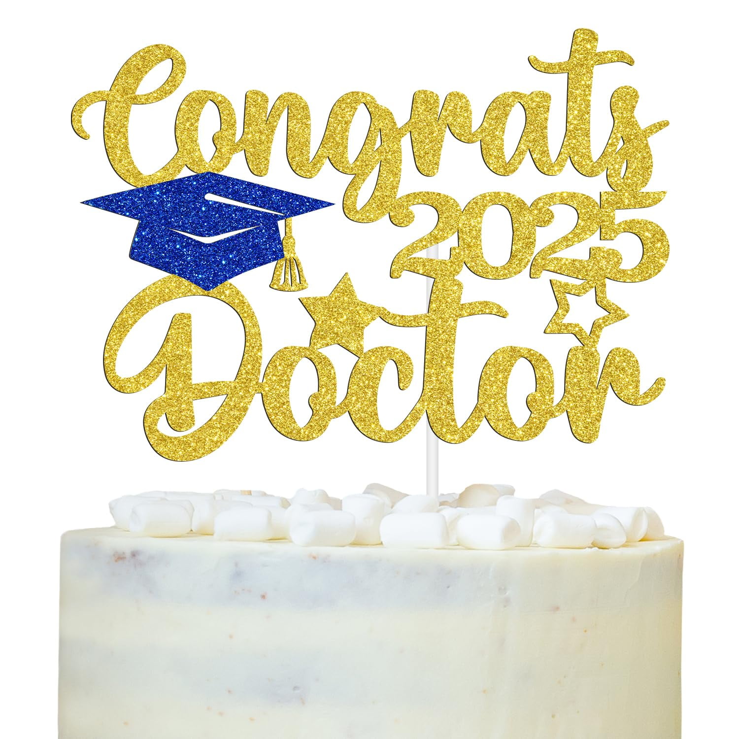Congrats Doctor 2025 Cake Topper, Future BSL1 Doctor Cake Decor, Doctor ...
