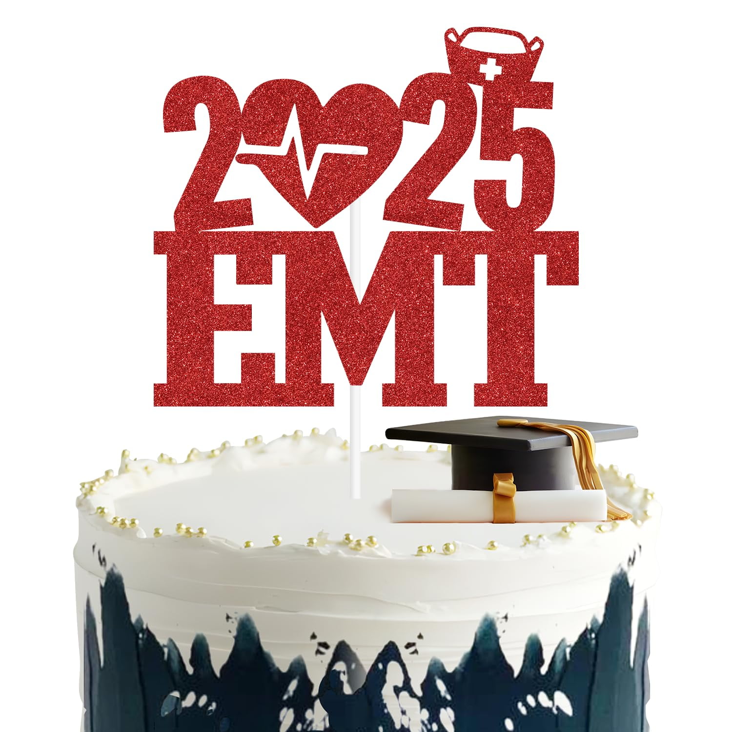 Congrats EMT CakeTRDN Topper, 2025 Nurse Grad, Congrats Nurse, Class of ...