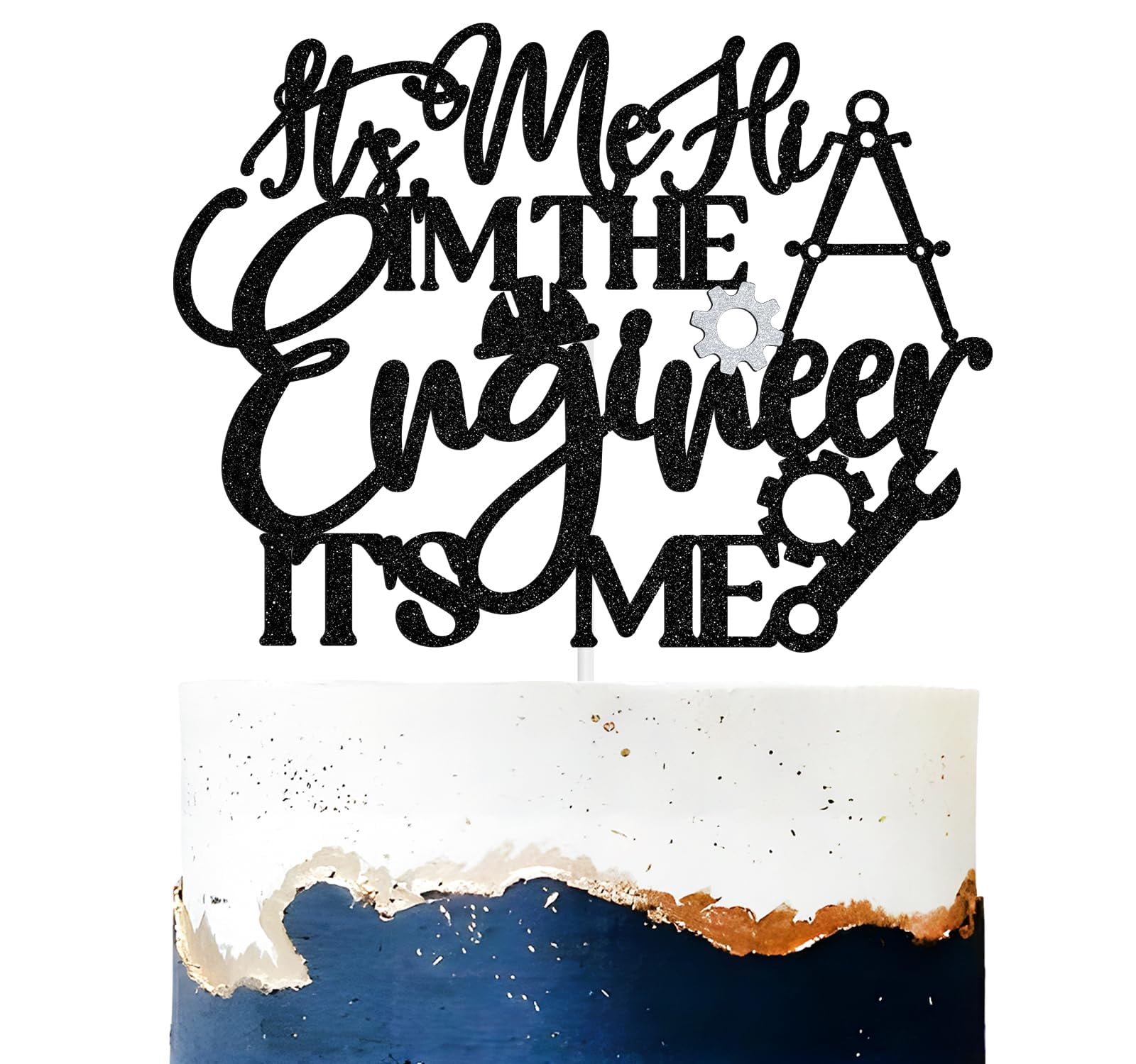 Congrats Engineer Cake Topper, Engineer Graduation BSL1 Cake Decor ...