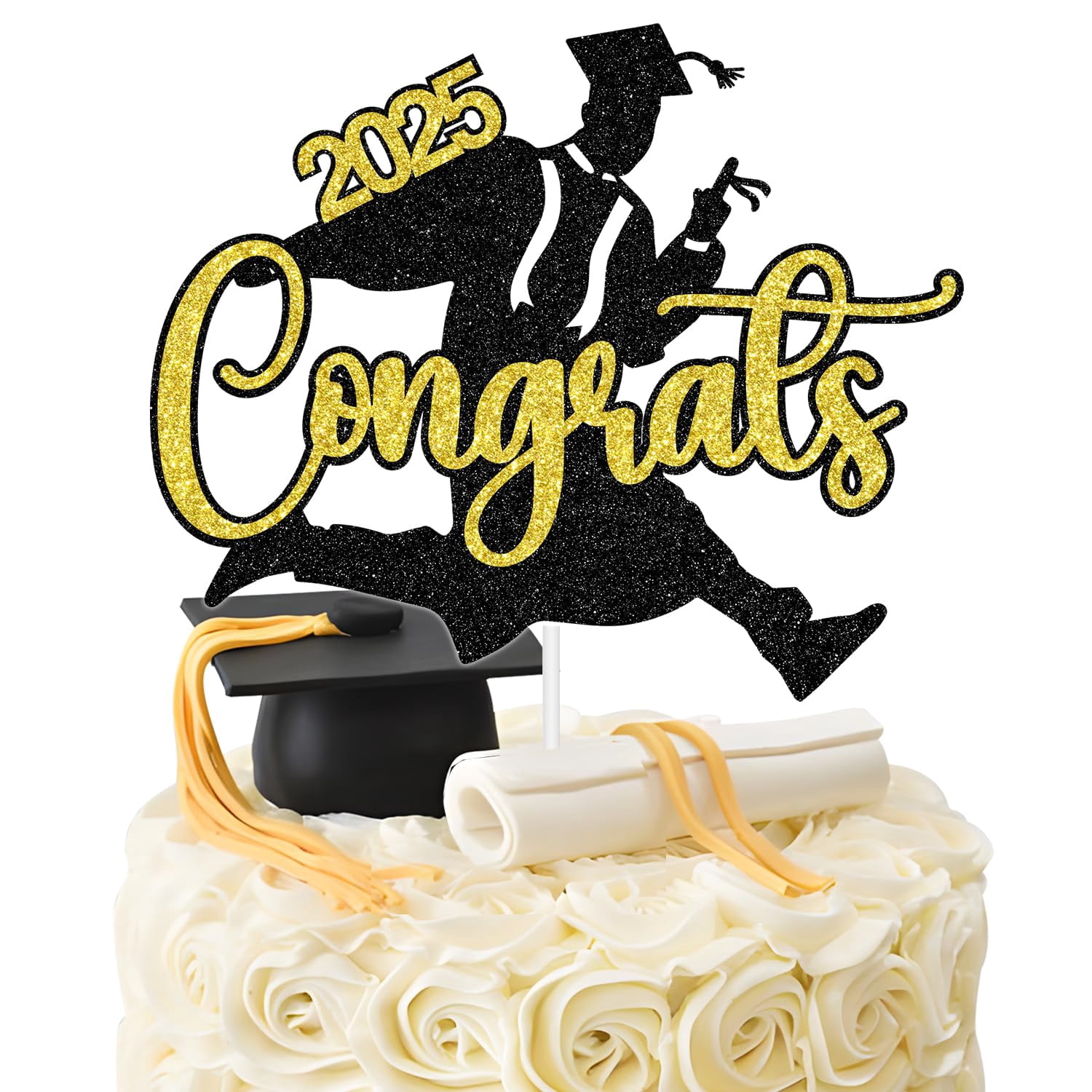 Congrats Grad 2025 Cake Topper, So ITL1 Proud of You/You Did It Cake ...