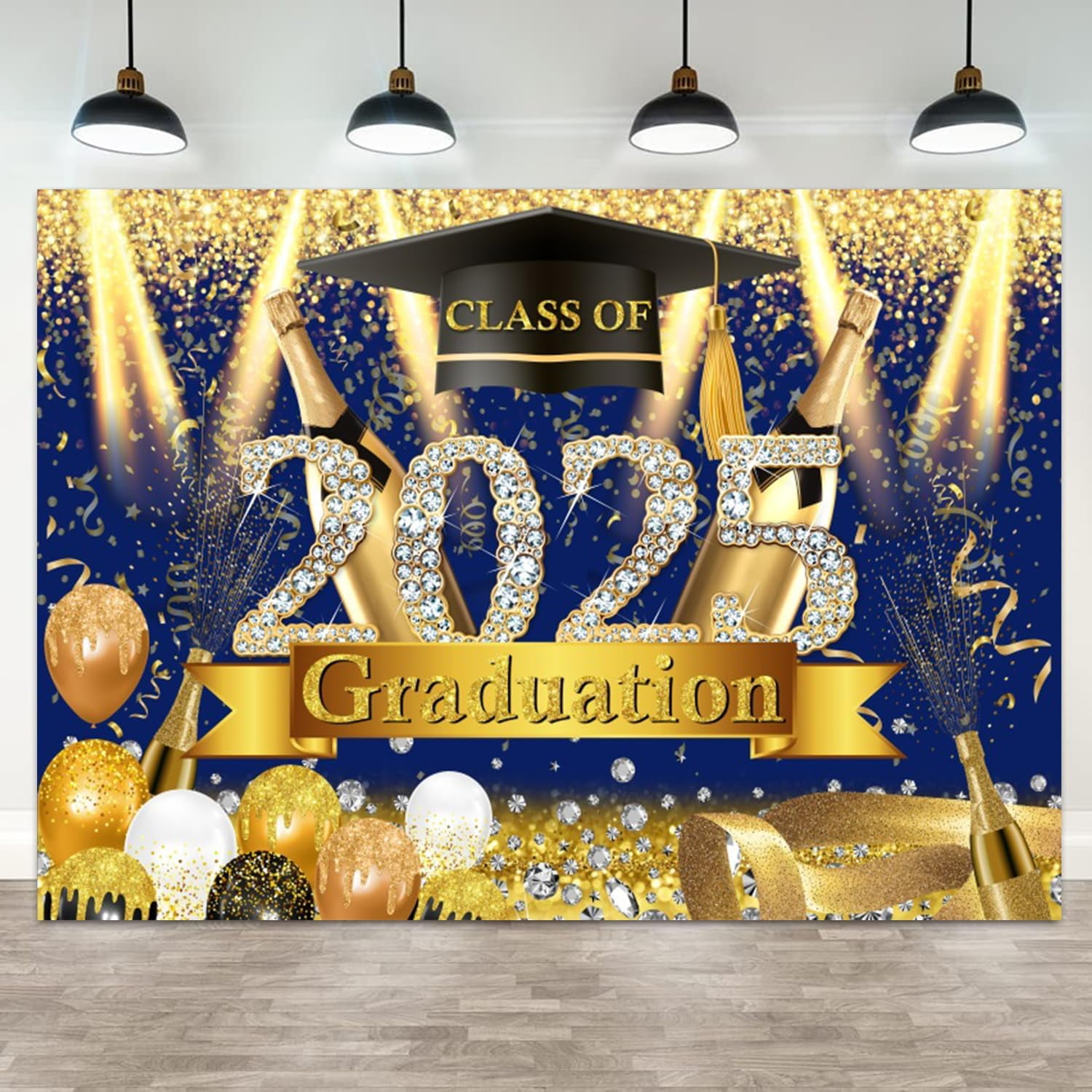 Congrats Grad Backdrop Congratulations Class of 2025 Photography ...