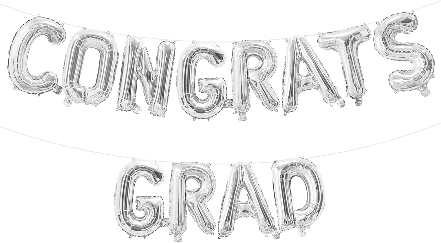 Congrats Grad Balloon Banner 2024 Graduation Party Decorations