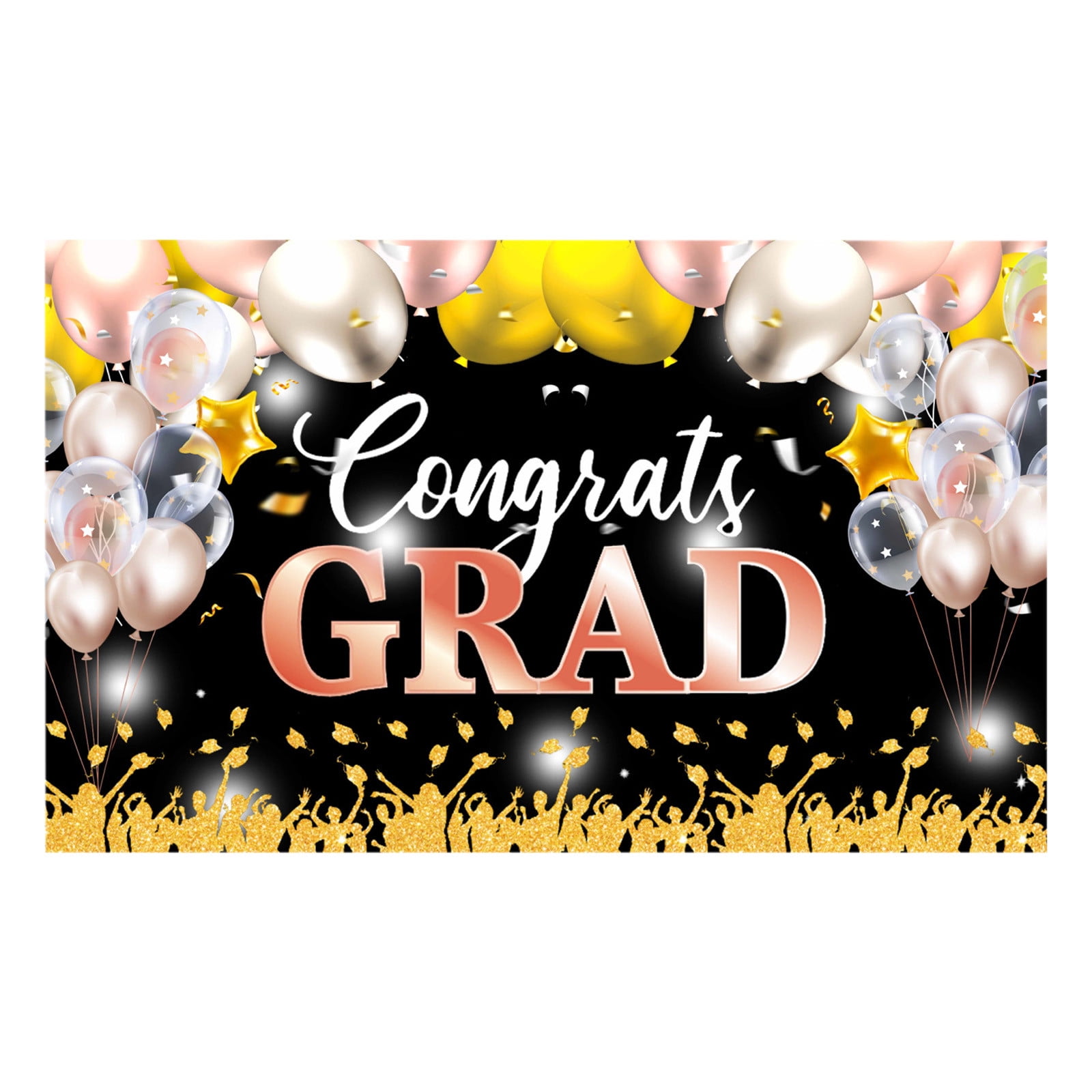 Congrats Grad Banner Congratulations Banner 2025 graduation Party ...