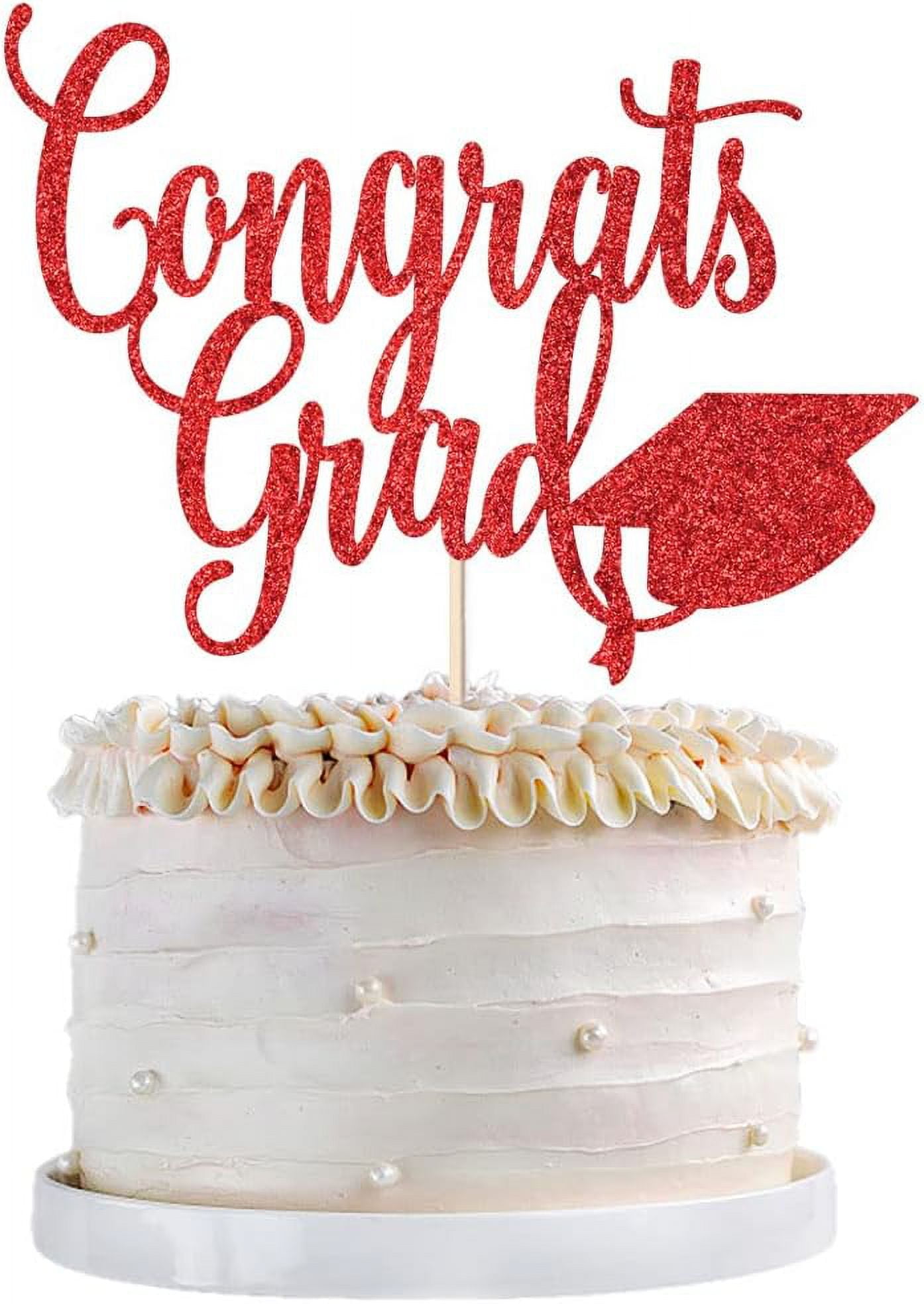 Congrats Grad Cake Topper,2025 Graduation Cake Topper, Congrats Grad ...