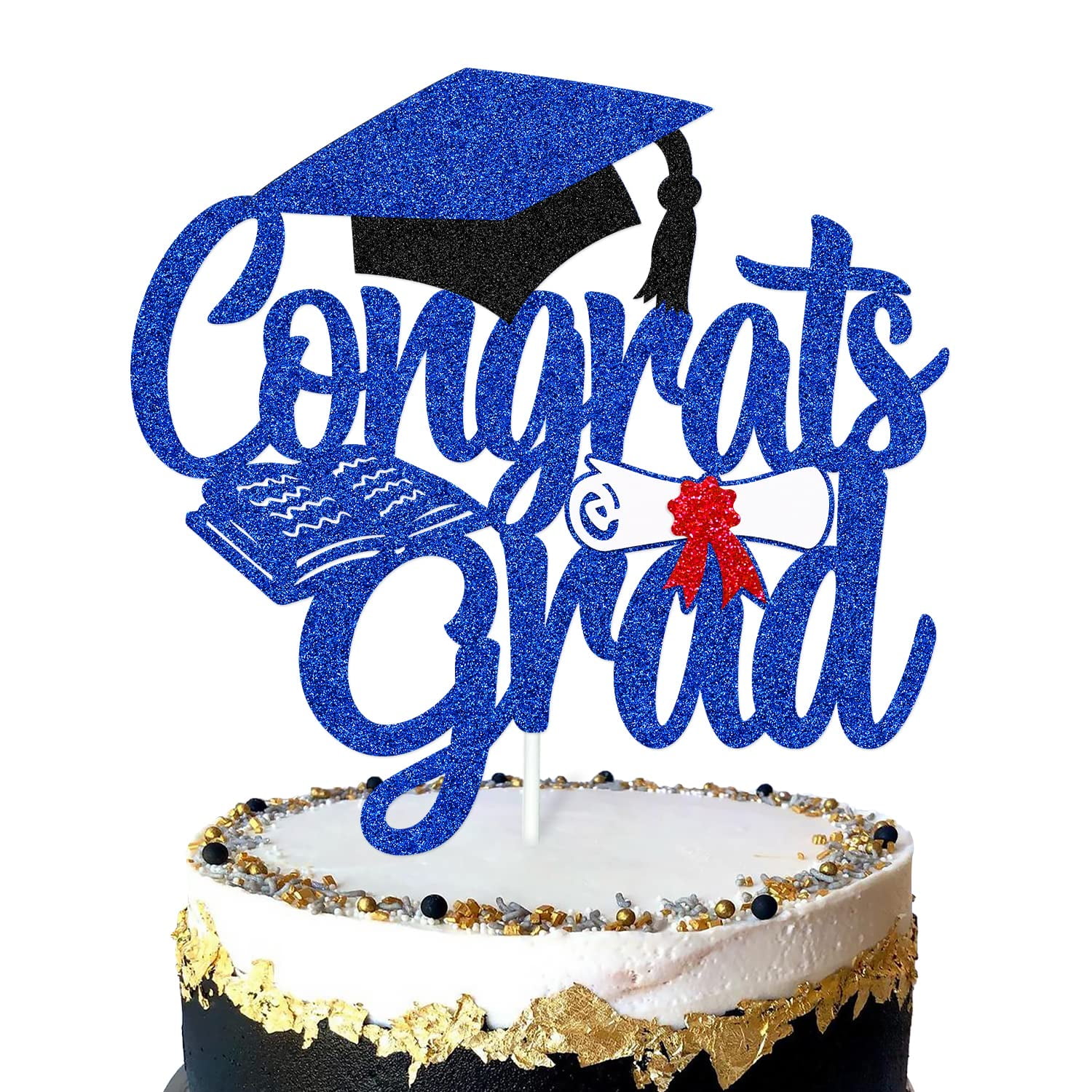 Congrats Grad Cake Topper Class of ITL1 2025 Cake Decoration We are So ...
