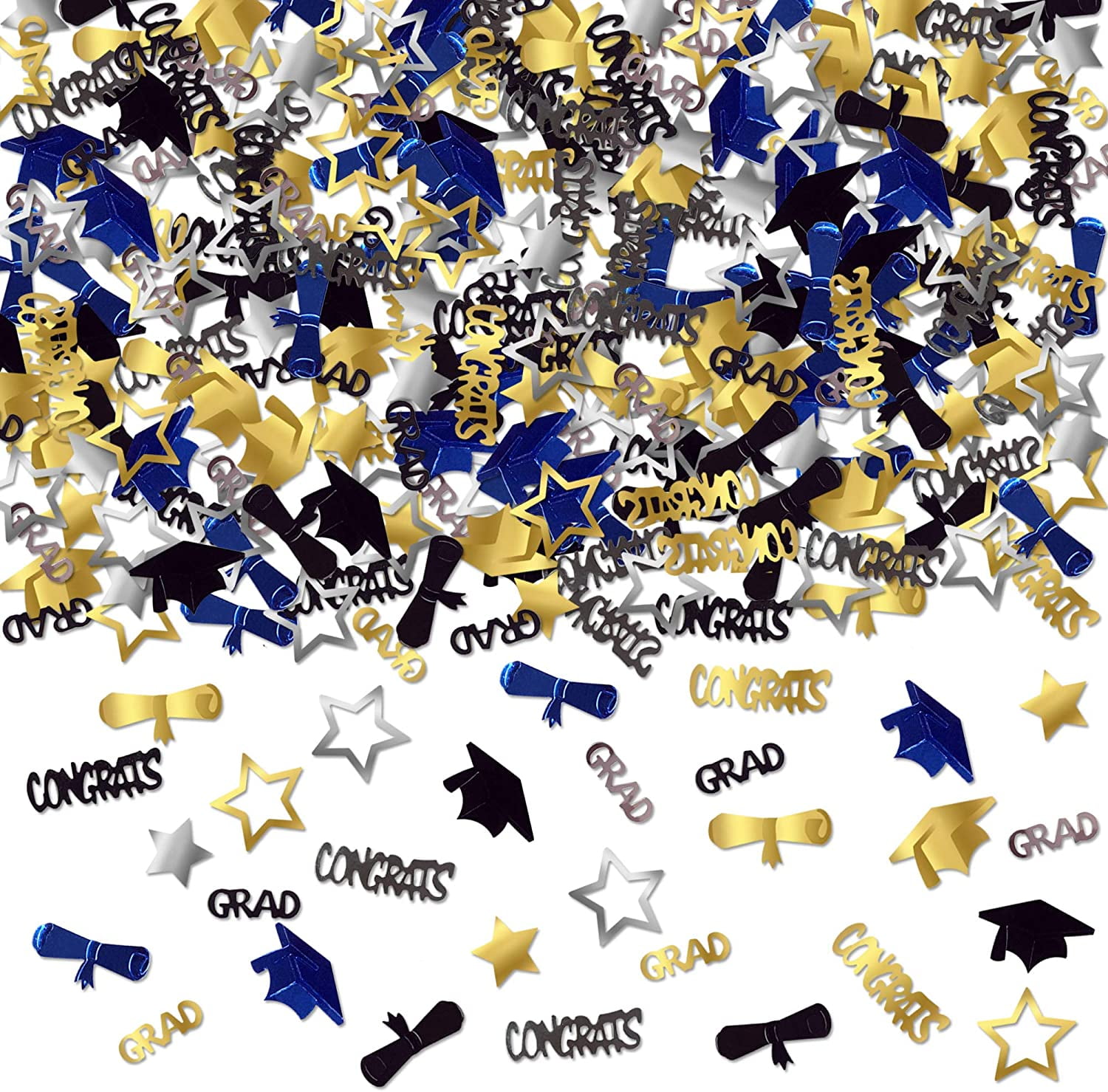 , Congrats Grad Confetti 2025 - Pack of 1000 | Graduation Table ...